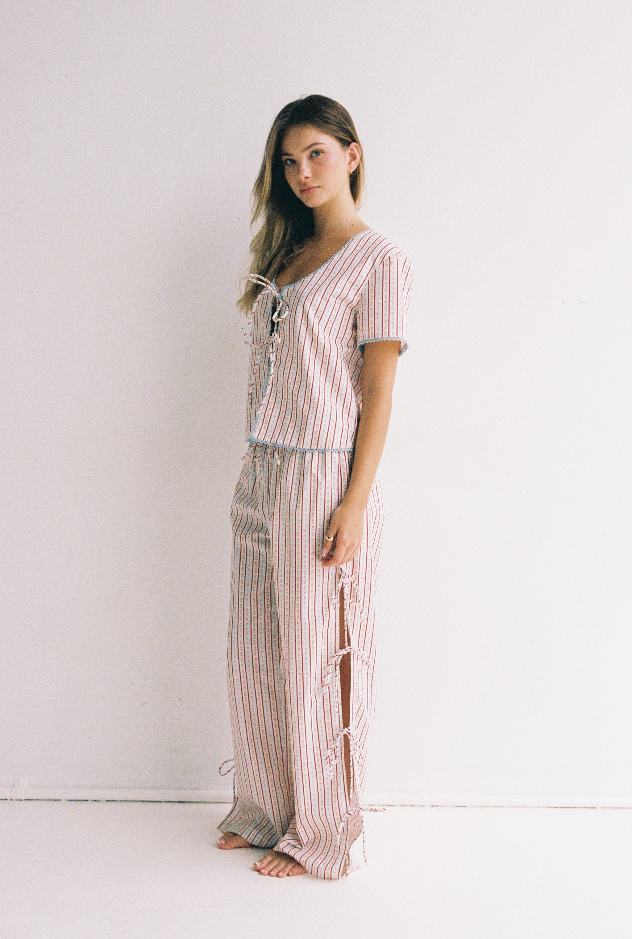 Poppy Pants - Tulip Stripe – The Wholesome Store