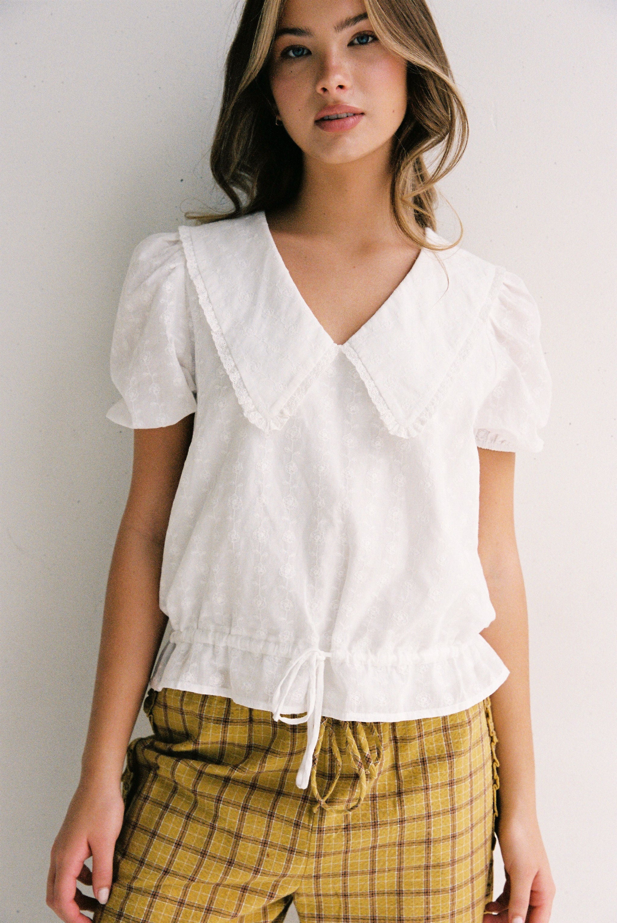 Celine Blouse - Roses – The Wholesome Store