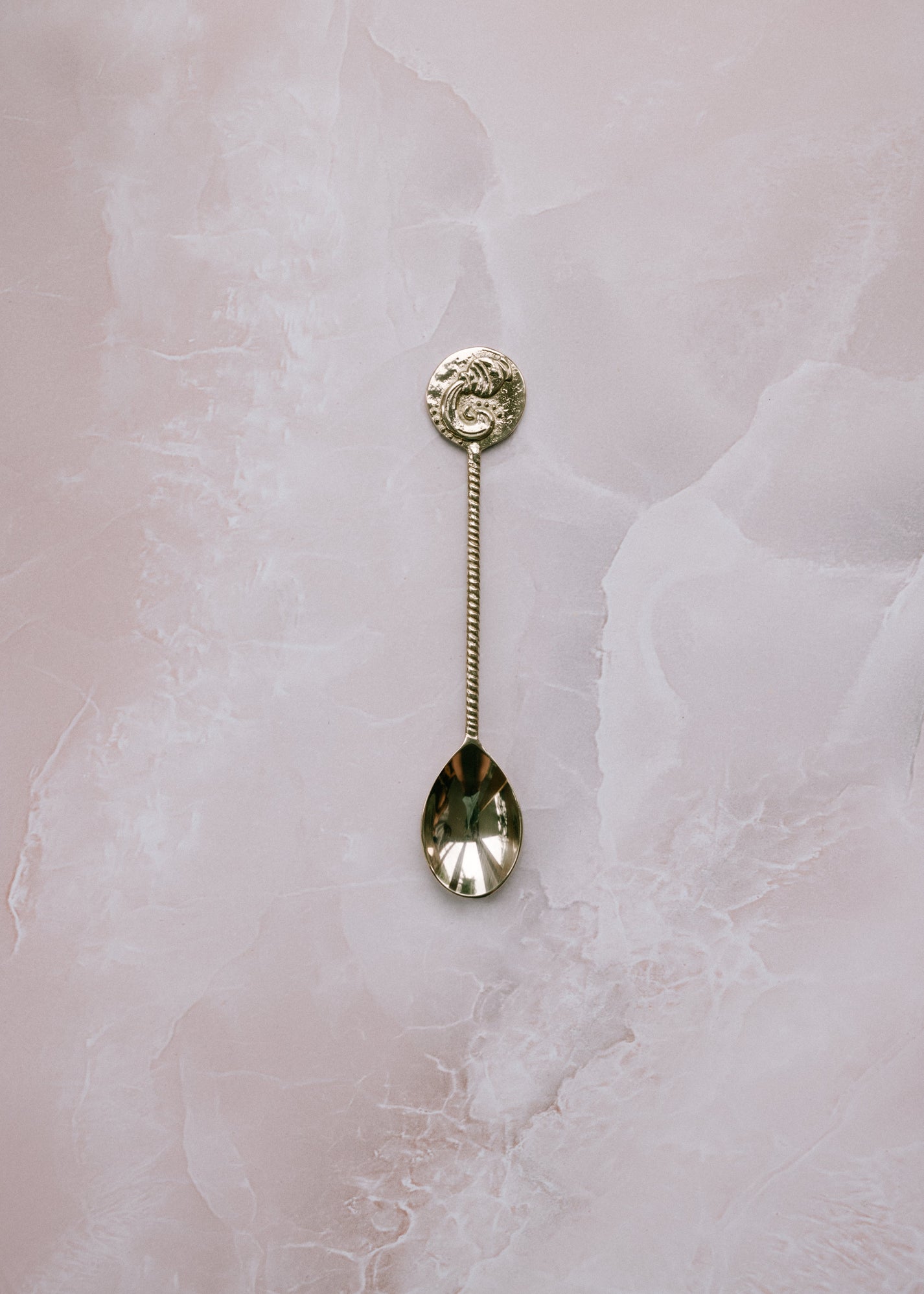 Zodiac Brass Dessert Spoons – The Wholesome Store